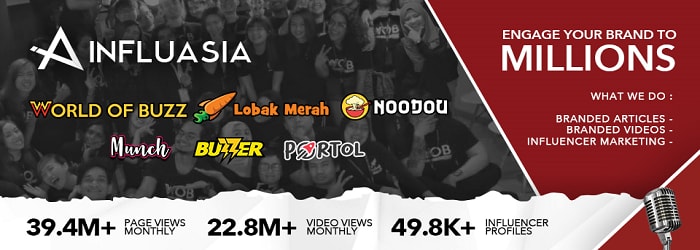 INFLUASIA (+ 5 reviews) | Sortlist